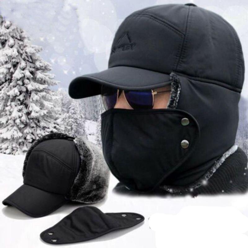 Winter Thermal Bomber Hat Unisex Windproof Ear Protection - Buff Woofer